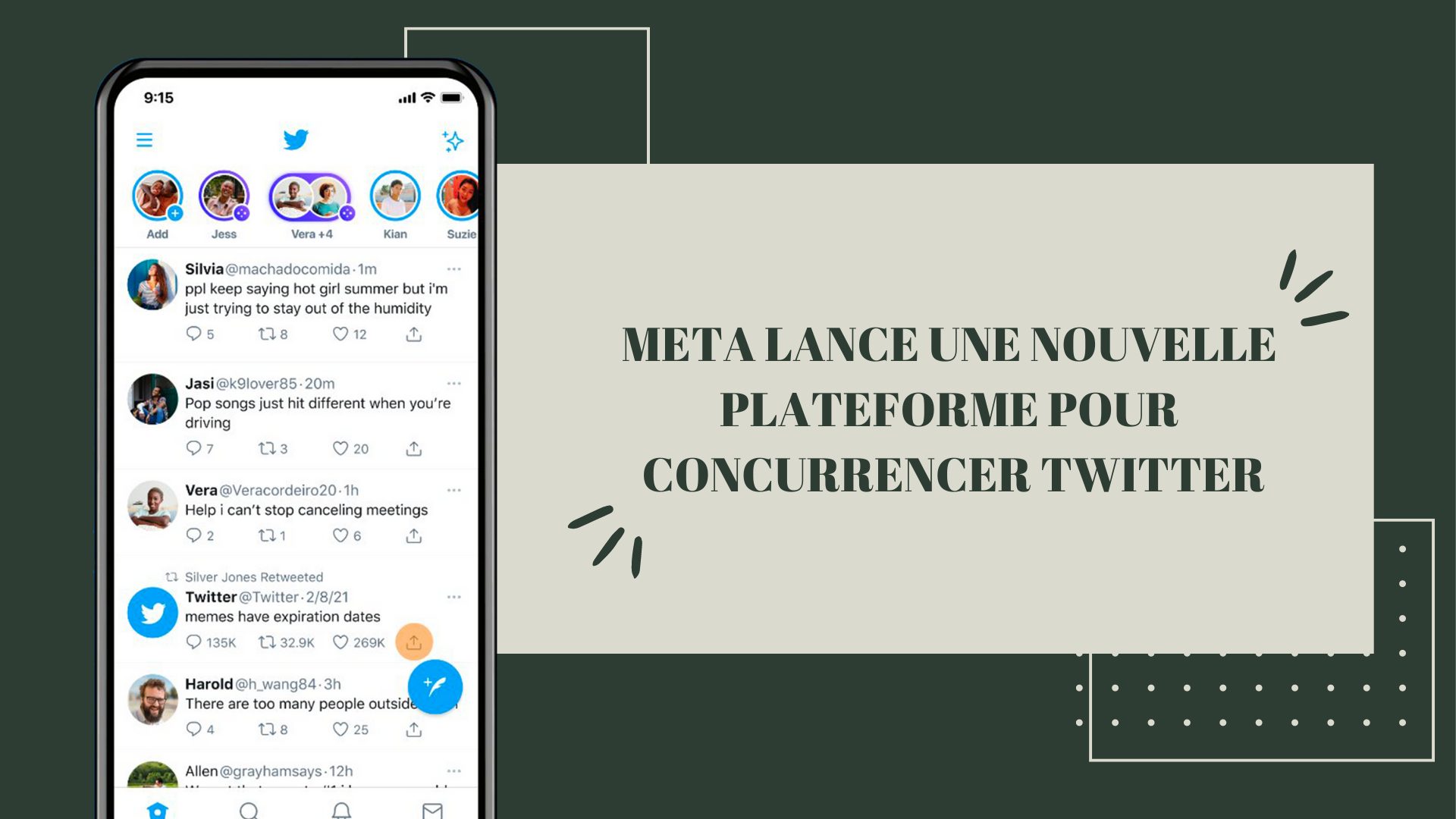 Threads: la nouvelle plateforme de Meta pour concurrencer Twitter - Effet B